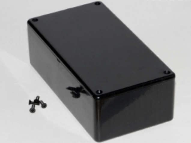 1591DBK Hammond Mfg. Box Plastic | Hawk Electronics